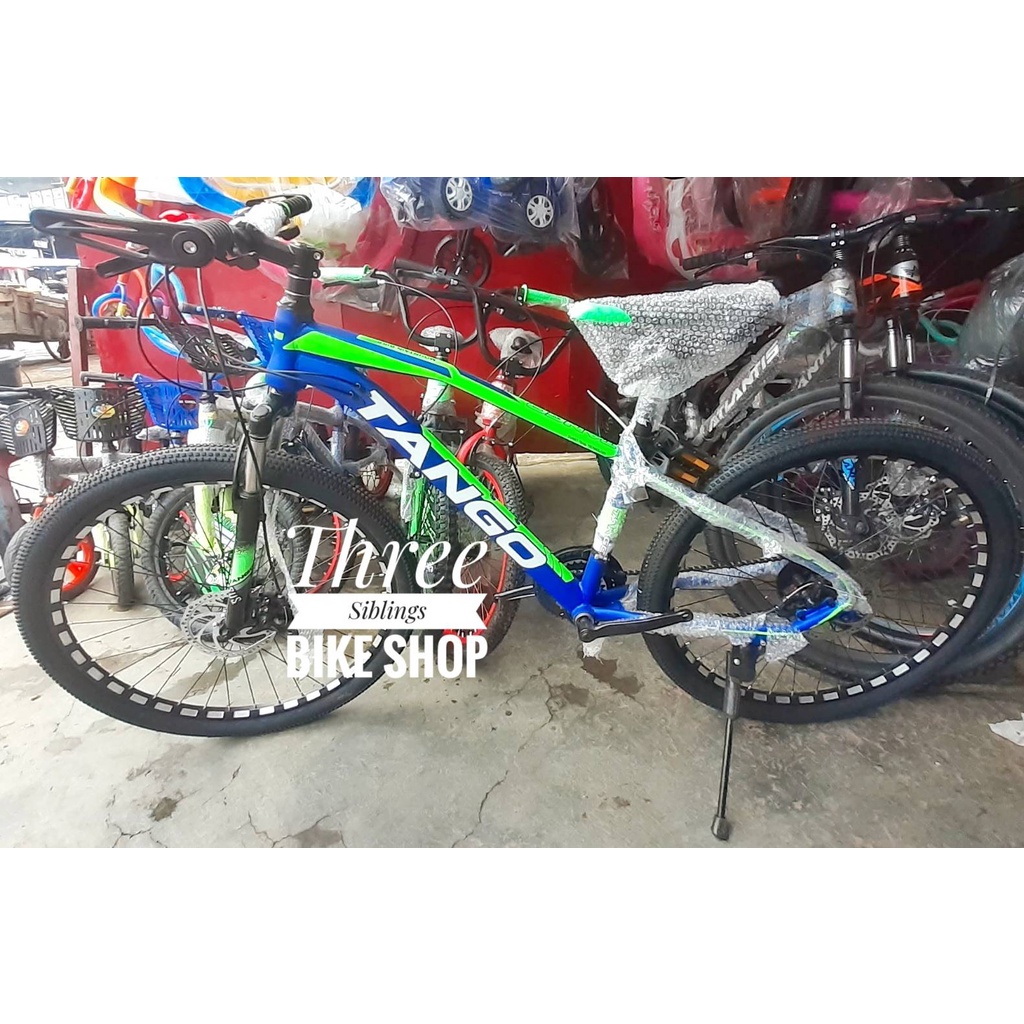 Jual SEPEDA GUNUNG MTB TANGO 2035 26 INCH WARNA BLUE GREEN | Shopee ...