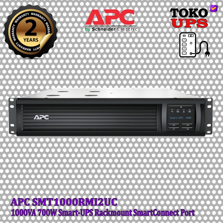 Jual UPS APC SMT1000RMI2UC 1000VA 700W Rackmount 2U Smart-UPS LCD ...