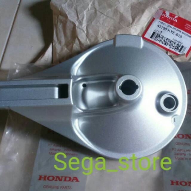 Jual Tutup tromol panel rem honda verza new mega pro monoshock ori ...