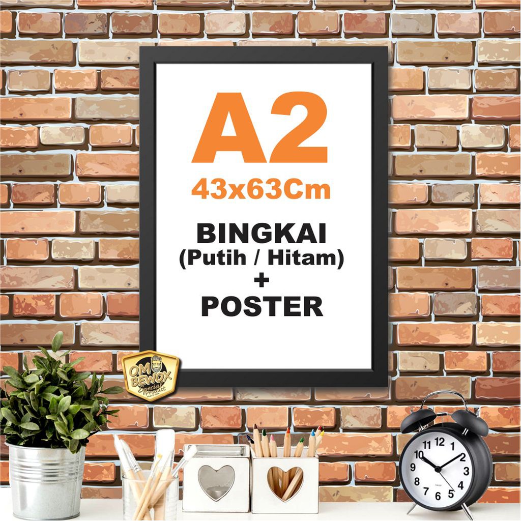 Jual Poster Frame Ukuran A2 | Shopee Indonesia
