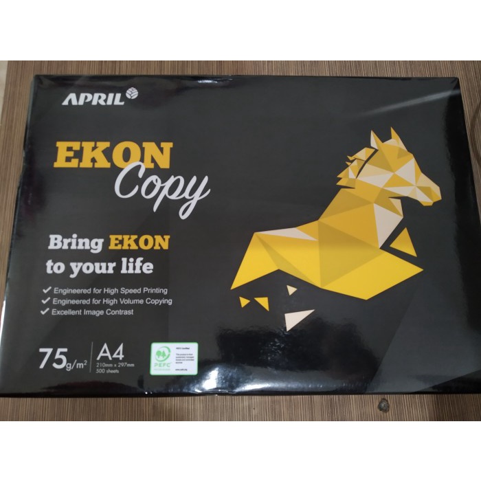 Jual Kertas HVS A4 75 gsm EKON COPY/ Kertas Fotocopy A4 75gsm/ Office ...