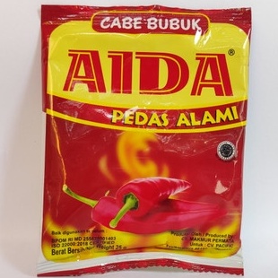 Jual AIDA Cabe Bubuk (Pedas Alami) 25gr | Shopee Indonesia