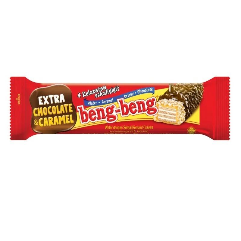 Jual Beng-Beng Wafer Caramel Crispy Chocolate Coklat Snack Ngemil ...