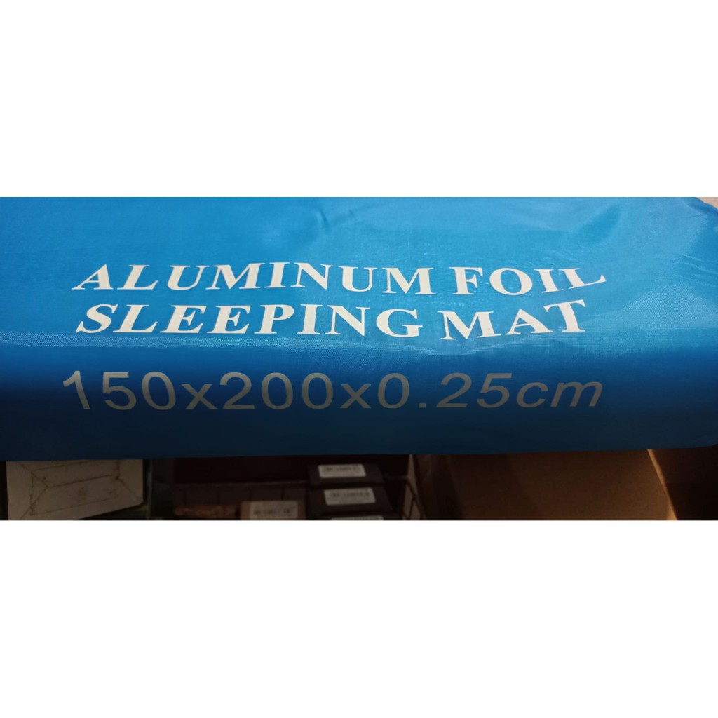 Jual Matras camping gunung tenda alumunium foil besar 200x200 | Shopee ...