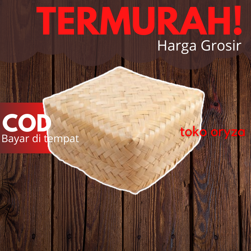 Jual Besek Bambu 15X15 Besek Souvenir Besek Mini Besek Kecil Kotak ...