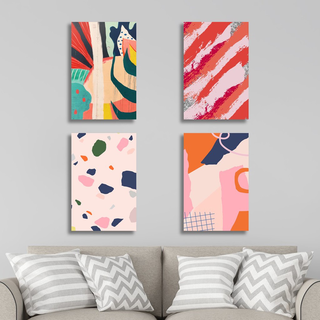 Jual HIASAN DINDING WALLDECOR RUANGAN RUMAH LUKISAN ART | Shopee Indonesia