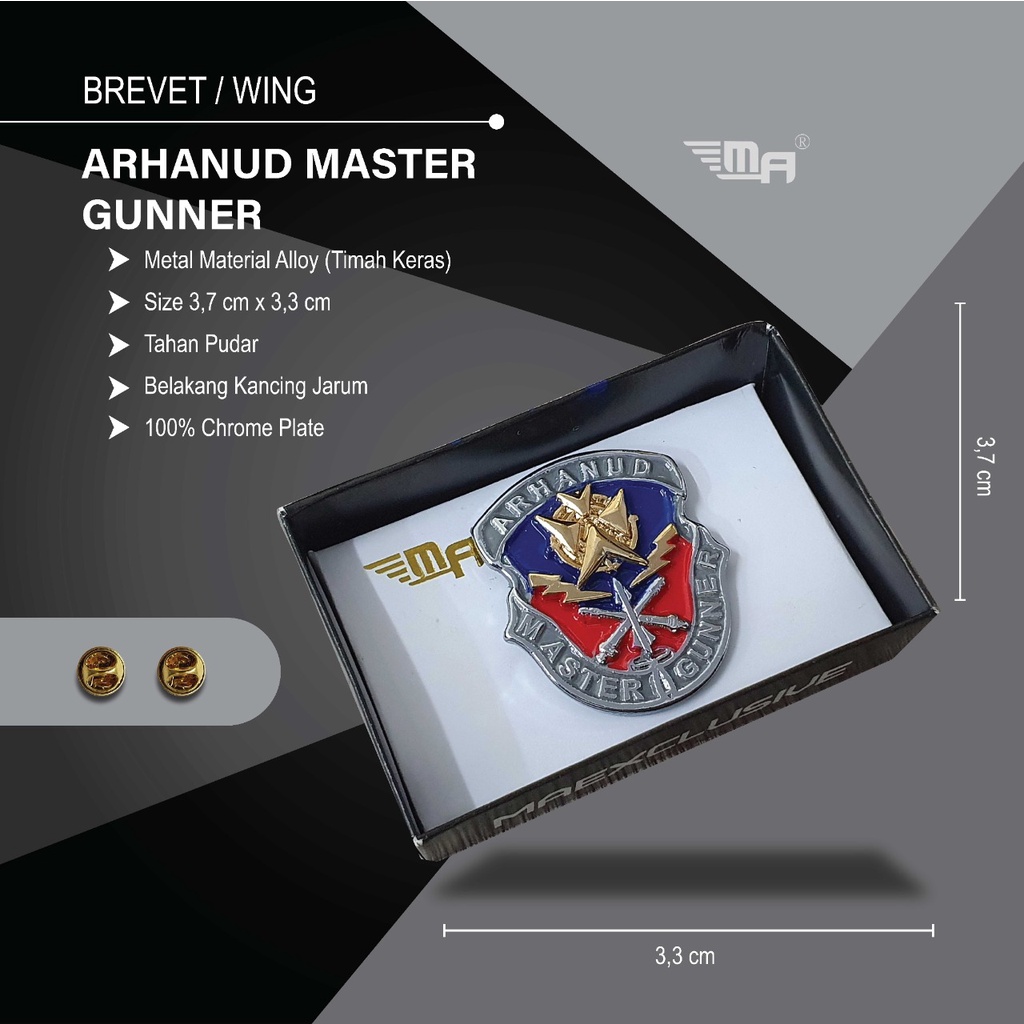 Jual WING MASTER GUNNER PDH BRIVET BREVET PIN MASTER GUNNER | Shopee ... Jual WING MASTER GUNNER PDH BRIVET BREVET PIN MASTER GUNNER | Shopee ...