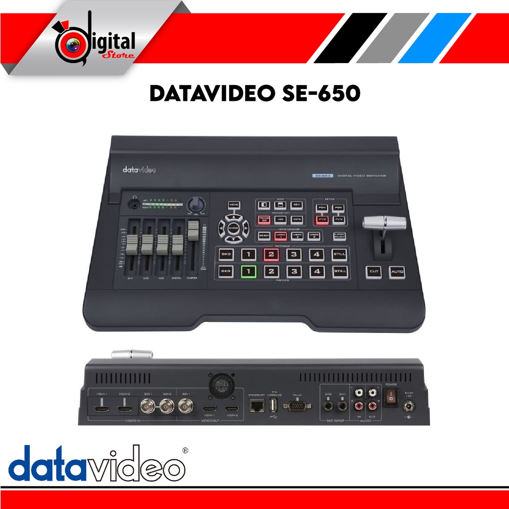 Jual Datavideo SE-650 - 4 Channel Digital Video Switcher | Shopee Indonesia