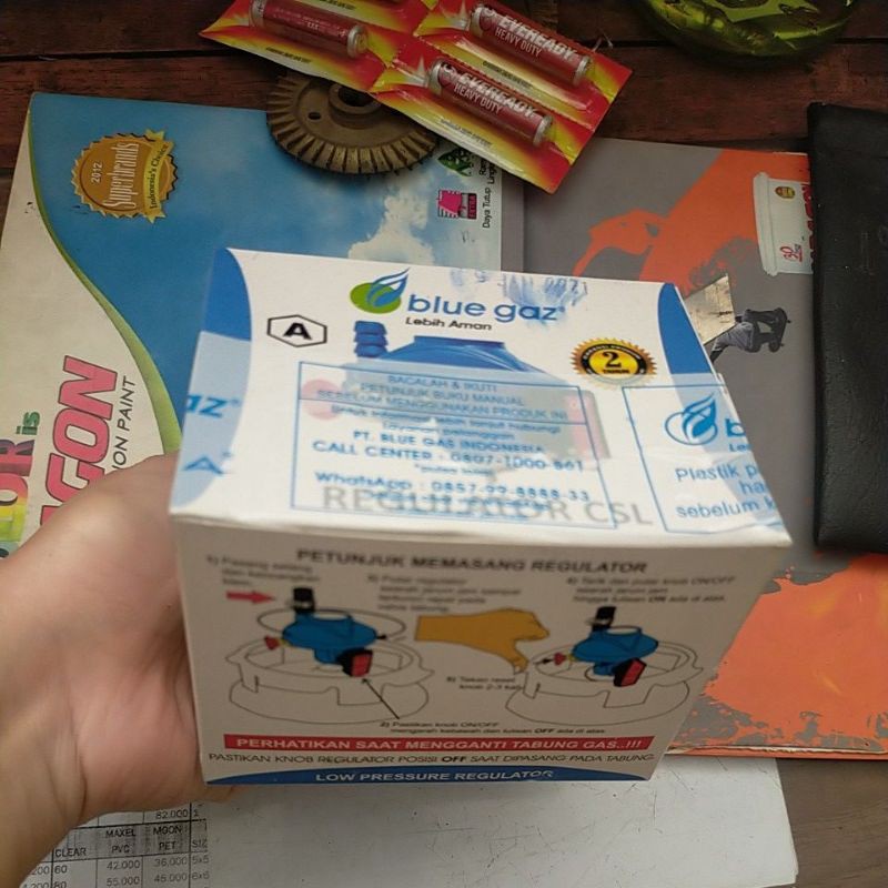 Jual regulator bluegas. selang blugas. regulator drat ulir garansi 2 ...