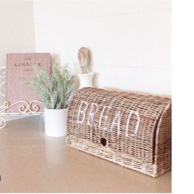 Jual FRENCH BREAD BOX ROTAN | Shopee Indonesia