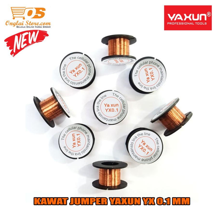 Jual kawat jumper PCB YAXUN Kawat Kabel Jamper YX 0.1mm Jumper Wire ...