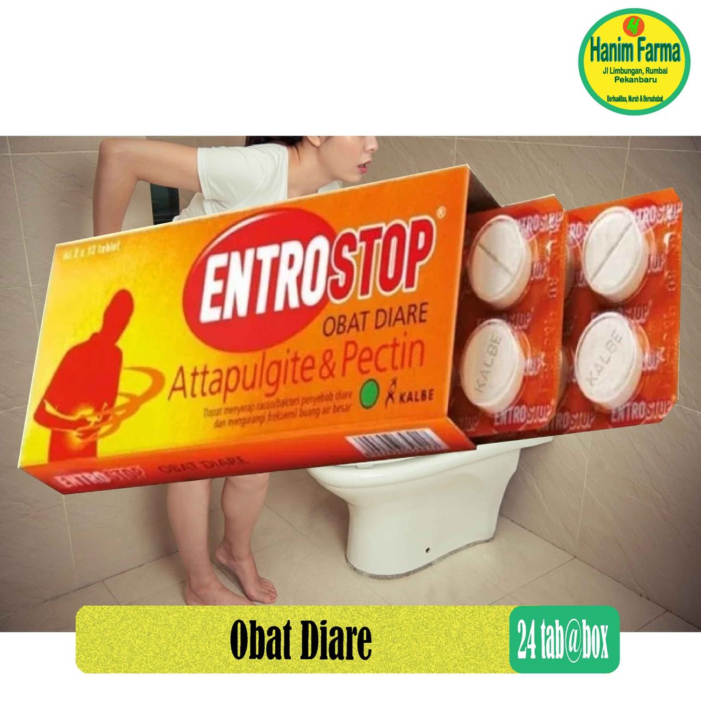 Jual Entrostop Obat Diare 20 tablet | Shopee Indonesia