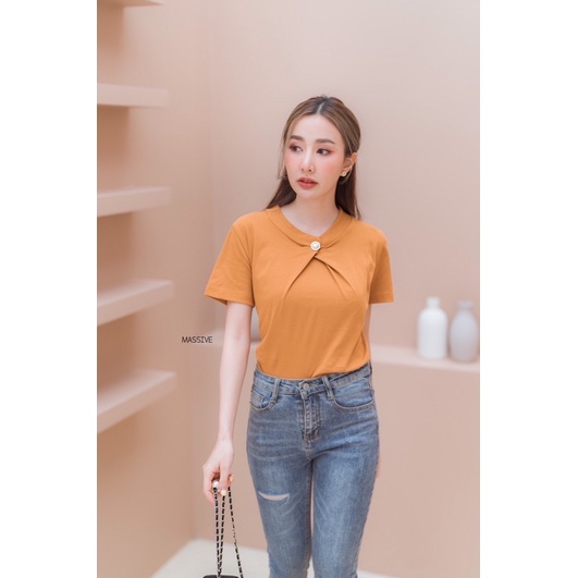 Jual ATASAN KAOS BANGKOK MASSIVE MODEL KANCING SATU (BJMSV386) | Shopee ...