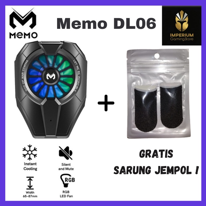 Jual Memo DL06 Fancooler Radiator Gaming Cooler For Mobile Phone ...