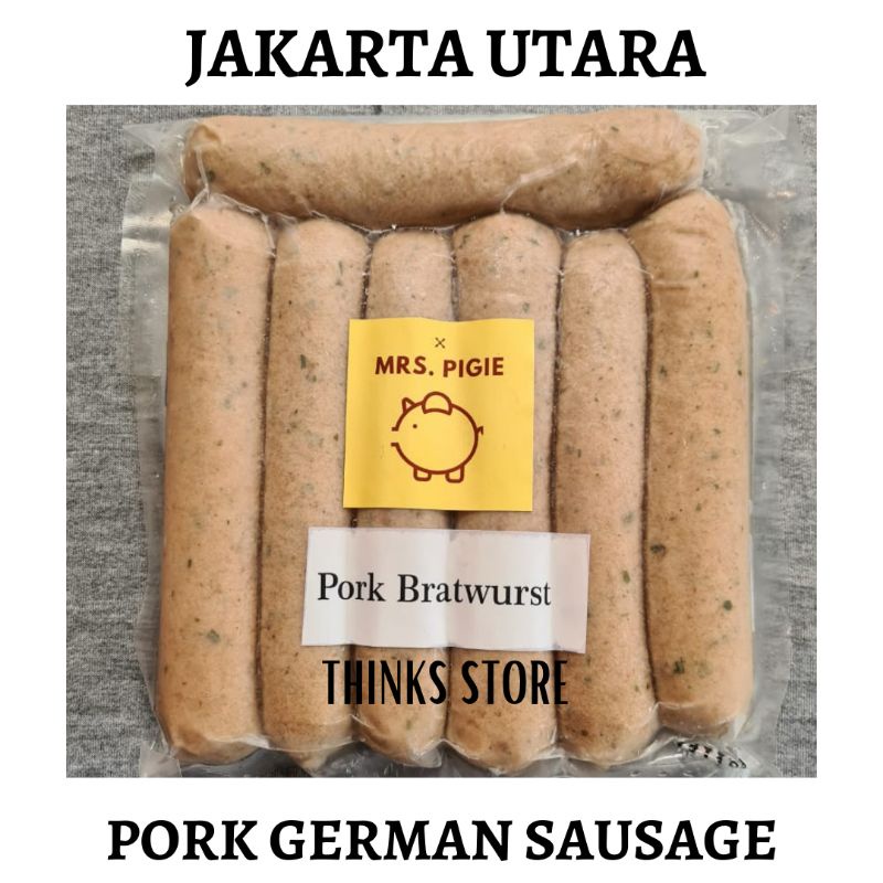 Jual Pork Bratwurst German Sausage - Sosis Babi Premium | Shopee Indonesia