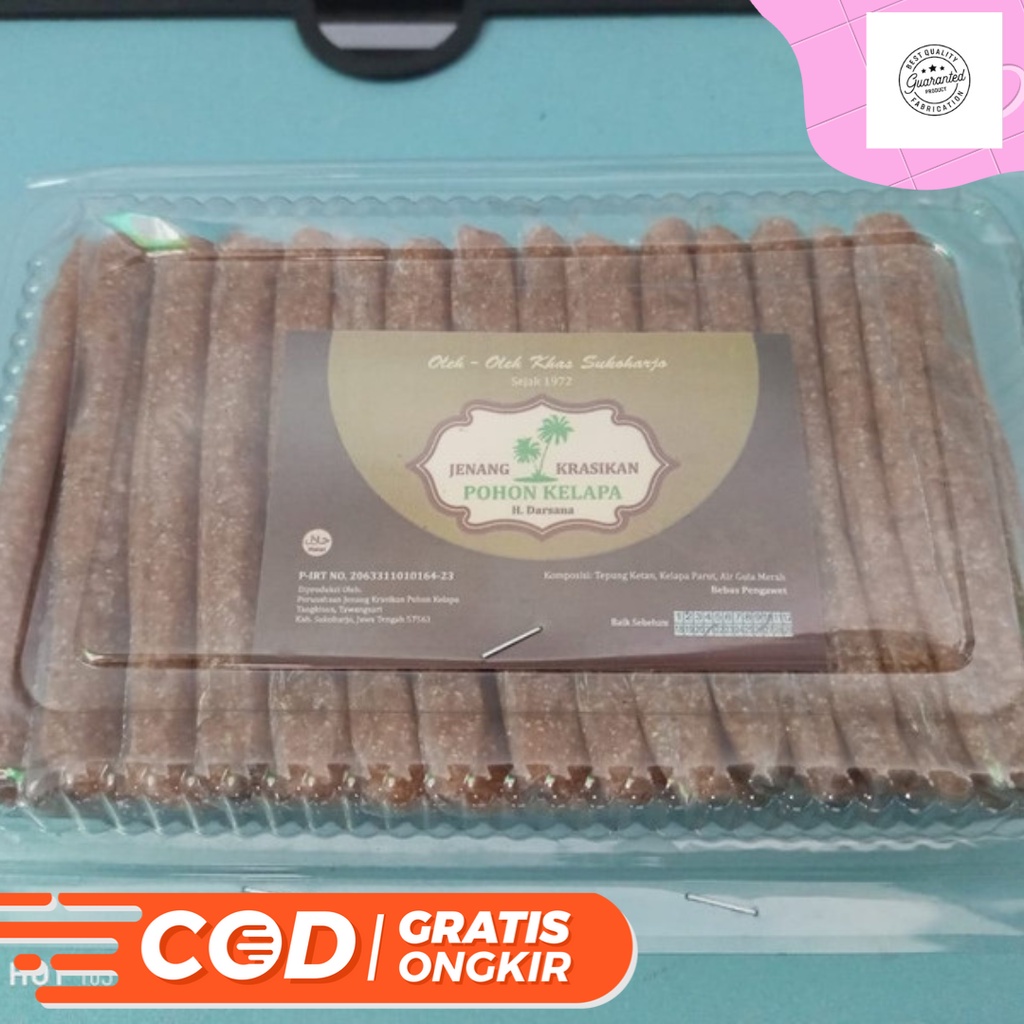 Jual [COD] Jenang Rasikan Khas Solo Krasikan Kemasan Lembaran & Mika ...