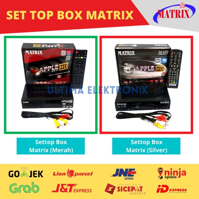 Jual Set Top Box Matrix Apple New DVB T2 Siaran Digital Super Murah ...