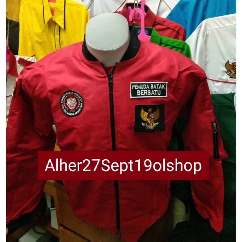 Jual Jaket bomber pemuda Batak bersatu jaket pemuda Batak bersatu jaket ...