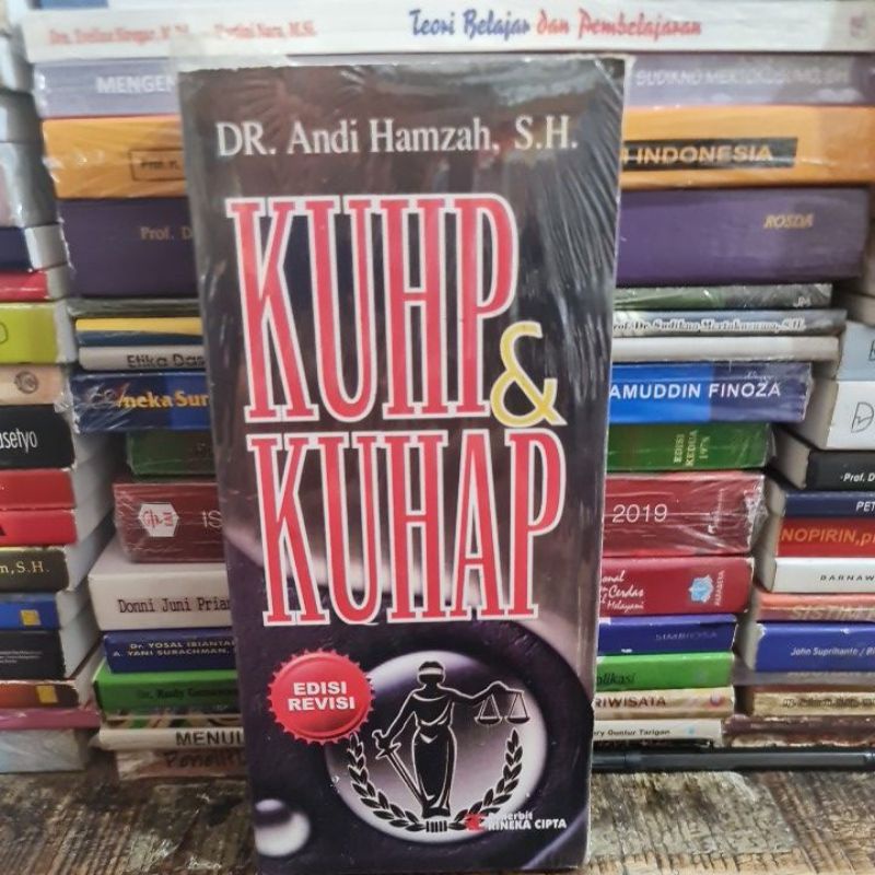 Jual KUHP DAN KUHAP BY DR Andi Hamzah | Shopee Indonesia
