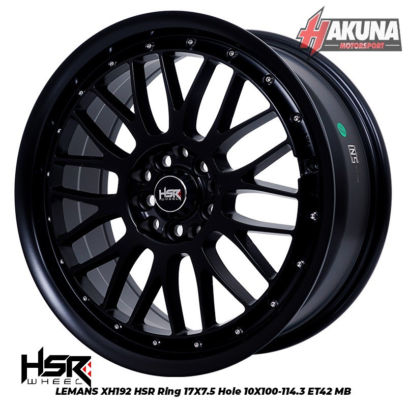 Jual Velg Mobil BBS R17 HSR LEMANS Ring 17 Lebar 7,5 Untuk Innova Terios Sienta Camry Hrv Brv ...