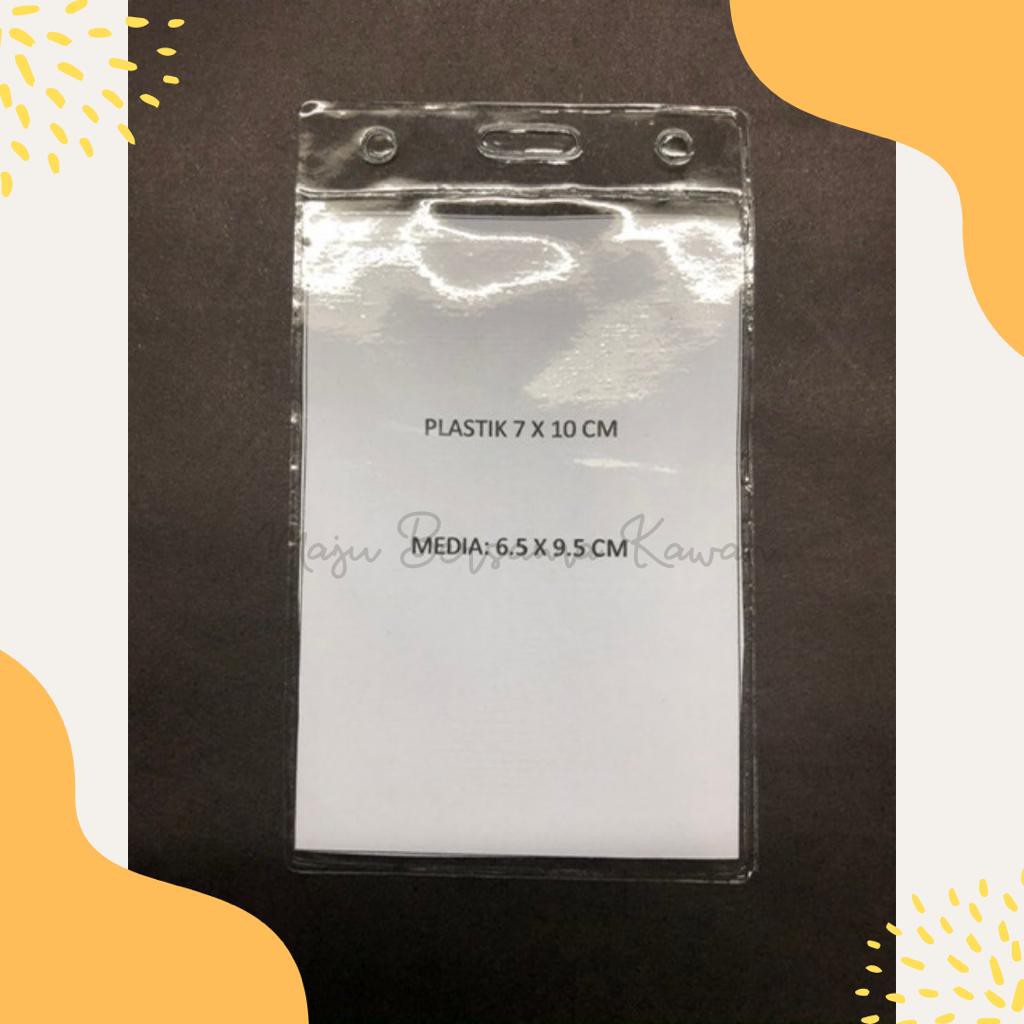 Jual Plastik Cover ID Card / Plastik Kartu Panitia / Plastik Name Tag ...