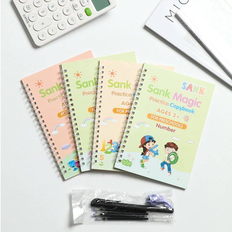 Jual Sank Magic Book 4 in 1 - buku latihan Tk Prasekolah dalam 1 set ...