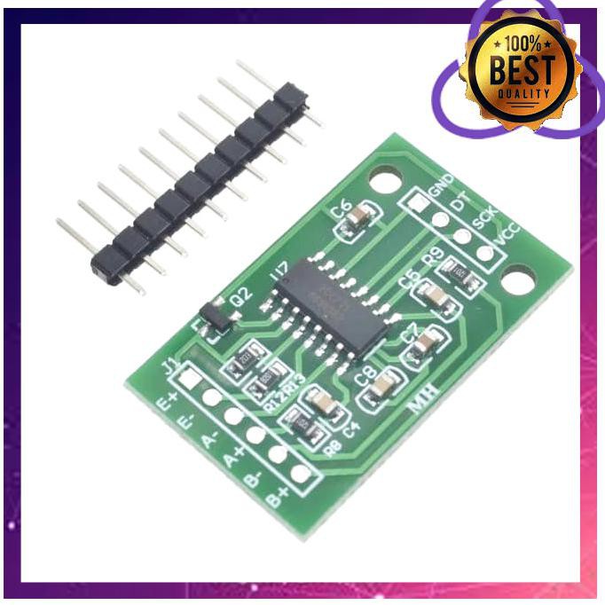 Jual WEIGHT SENSOR 50KG LOAD CELL + MODULE HX711 24BIT ADC GAIN ...