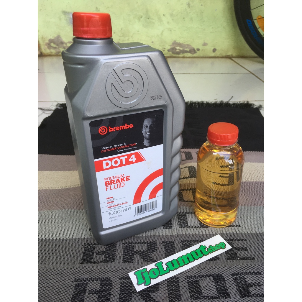 Jual Oli Minyak Rem Brake Fluid Brembo DOT 4 (Repack 200ml) | Shopee ...