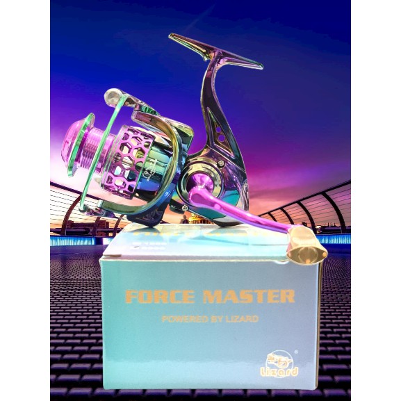 Jual REEL POWER HANDLE SPESIAL COLOUR EDITION LIZARD FORCE MASTER WARNA ...