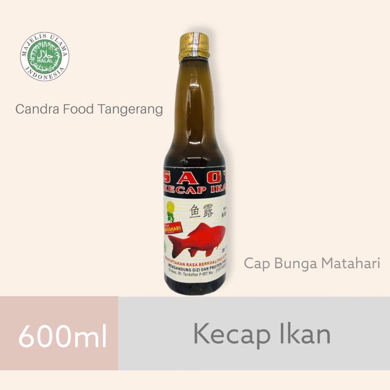 Jual Minyak Wijen/Raja Rasa/Kecap Ikan/Kecap Asin Halal Cap Bunga ...