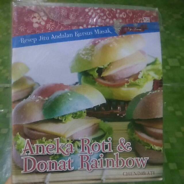 Jual Resep aneka roti dan donat rainbow | Shopee Indonesia