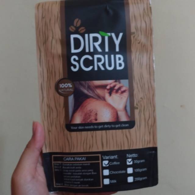 Jual Dirty scrub - mengurangi bau badan | Shopee Indonesia