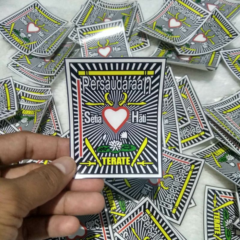 Jual Stiker PSHT Persaudaraan Setia Hati Terate Pencak Silat Indonesia | Shopee Indonesia