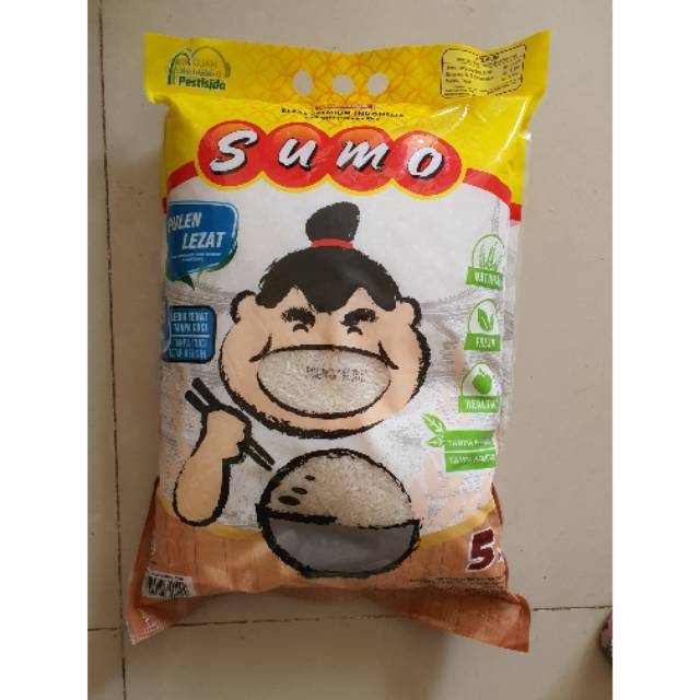 Jual Beras sumo kuning kemasan 5kg | Shopee Indonesia