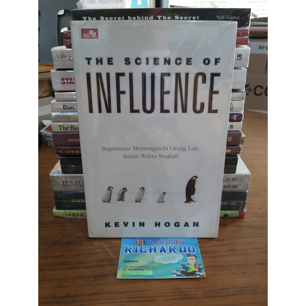 Jual Buku The Science of Influence --- Kevin Hogan | Shopee Indonesia