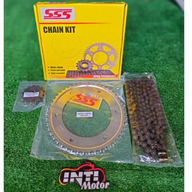 Jual GIRSET SSS CRF 150 Gir SATU SET GEAR Depan Belakang Rante Motor CRF150 gearset CRF TRAIL ...