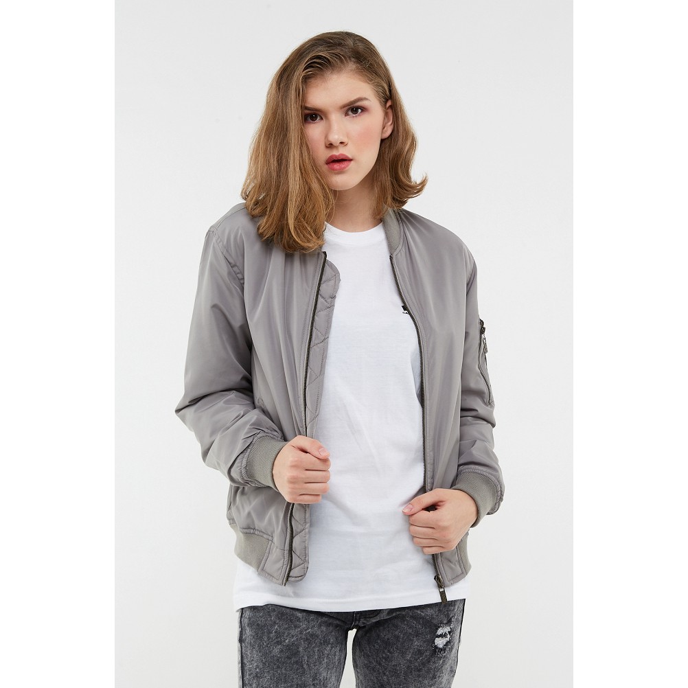Jual Erigo Bomber Erg Grey | Shopee Indonesia