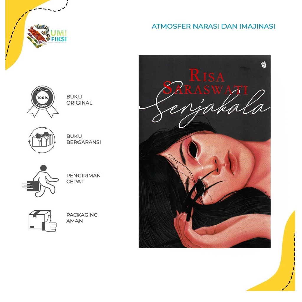 Jual NOVEL - SENJAKALA - RISA SARASWATI - Bukune - Bumifiksi | Shopee Indonesia