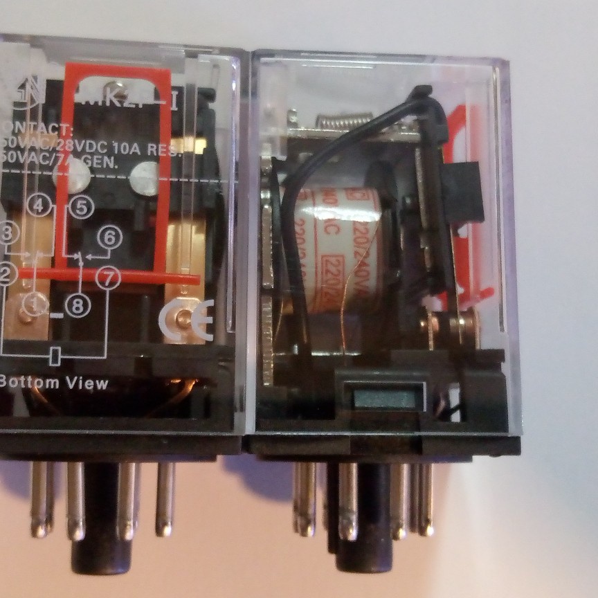 Jual RELAY MK2P-I OMRON RELAY+SOCKET MK2P-I 8 PIN 220VAC - 24VDC | Shopee Indonesia