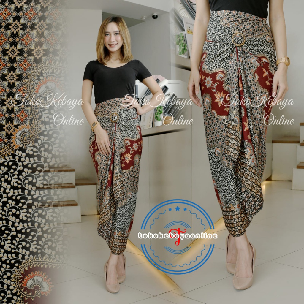 Jual rok lilit batik / rok lilit batik kain lilit murah / lilit batik ...