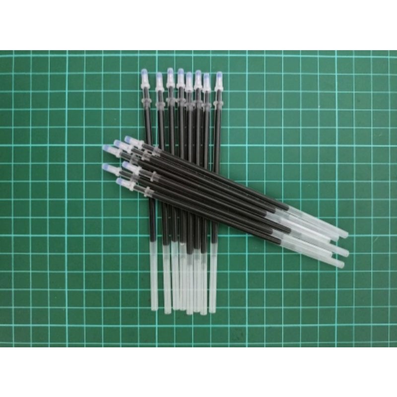 Jual Isi Ulang Tinta Pulpen/Refill pen Gel Ink Bullet Tip 0.5 mm Hitam ...