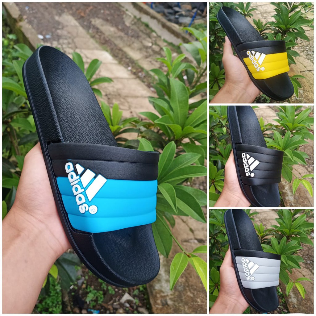 Jual SANDAL SELOP TERBARU ADIDAS SALUR // TRENDY // BEST SELLER // BEST ...