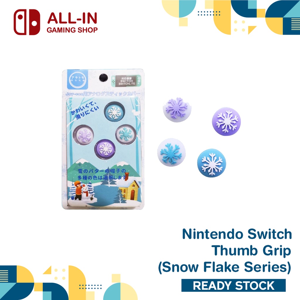 Jual Nintendo Switch Thumb Grip Snow Flake Series | Shopee Indonesia