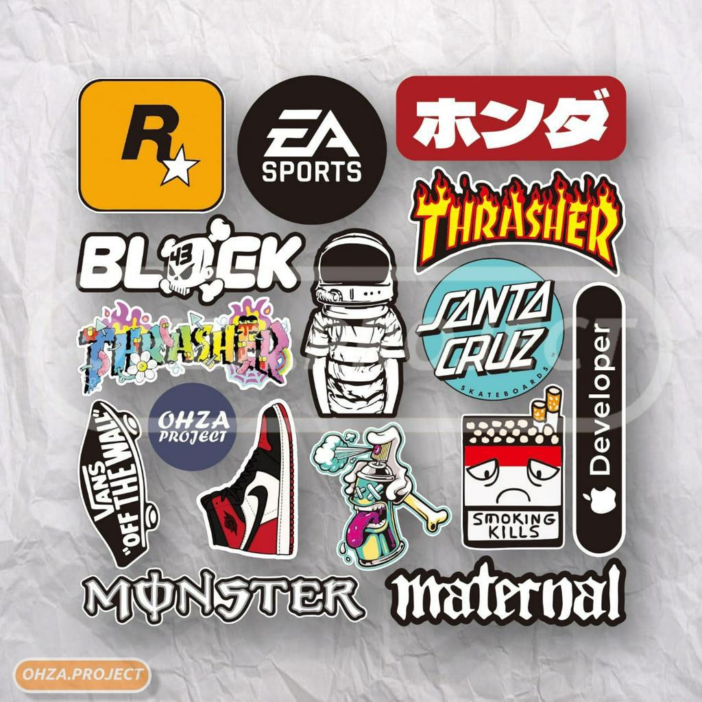 Jual STIKER STICKER HYPEBEAST BRAND STIKER PACK HYPESTHETIC VOL.3 ...