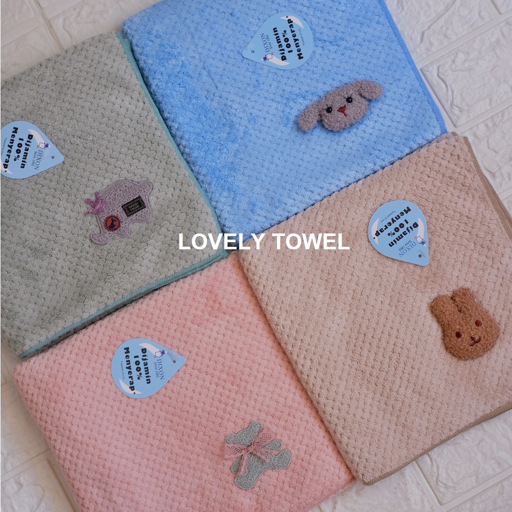 Jual Handuk Baby / Anak / Dewasa Dixon Microfiber Waffle 60 x 120 cm ...