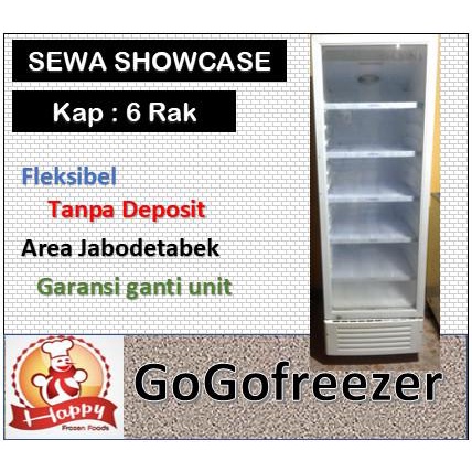 Jual Sewa Showcase Chiller 5 Atau 6 Rak Untuk 3 Bulan | Shopee Indonesia