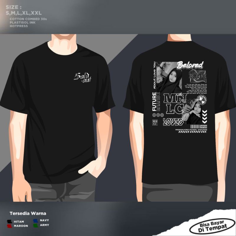 Jual ORIGINAL DESIGN - Baju Kaos Custom Satuan Foto Streetwear Bisa ...
