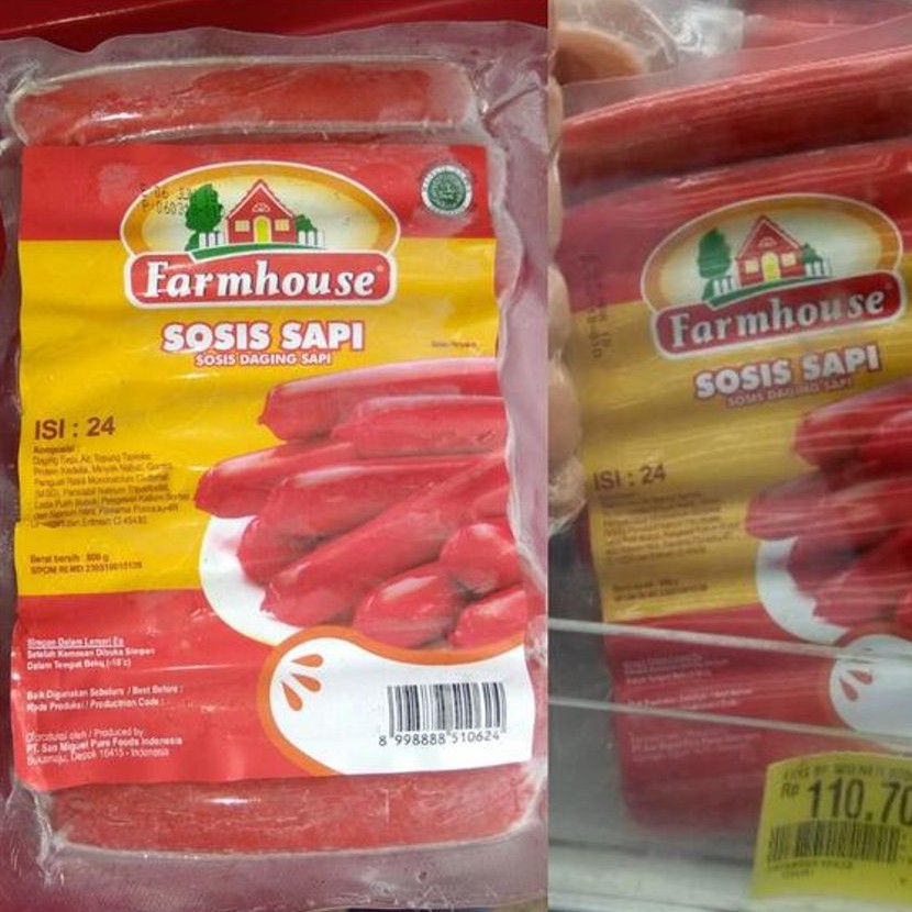 Jual FARMHOUSE SOSIS SAPI (6/ 12/ 24) | Shopee Indonesia