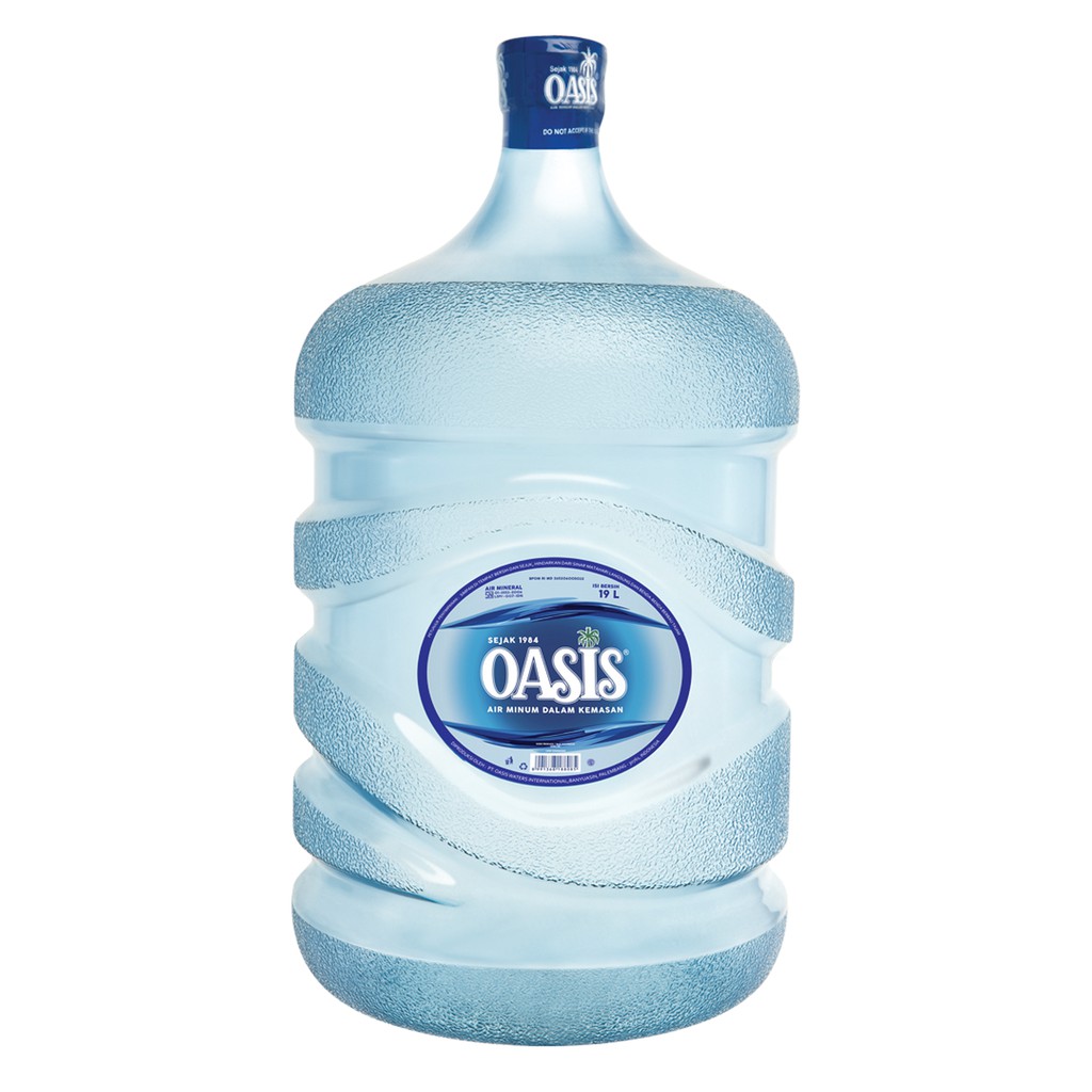 Jual Air Minum OASIS Gallon (Gallon + Isi) | Shopee Indonesia