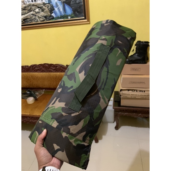 Jual Matras loreng jatah tni spon matras karet matras gulung yoga ...